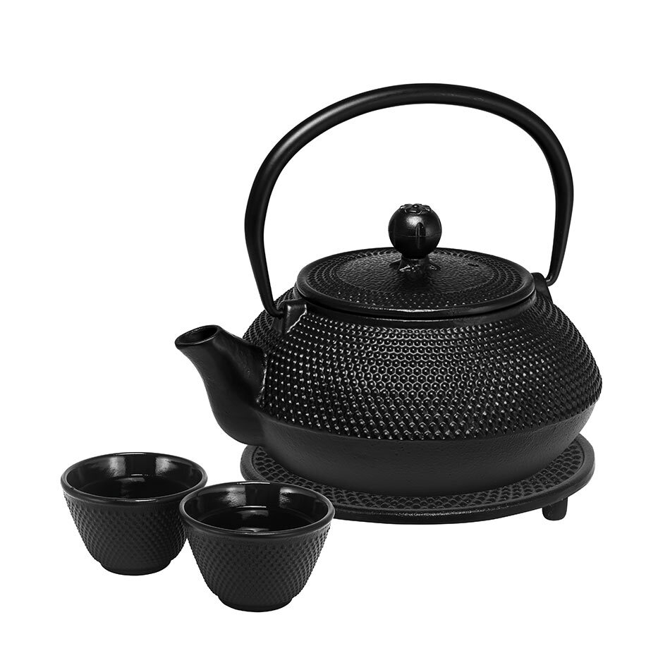 Avanti Hobnail Cast Iron Tea Set